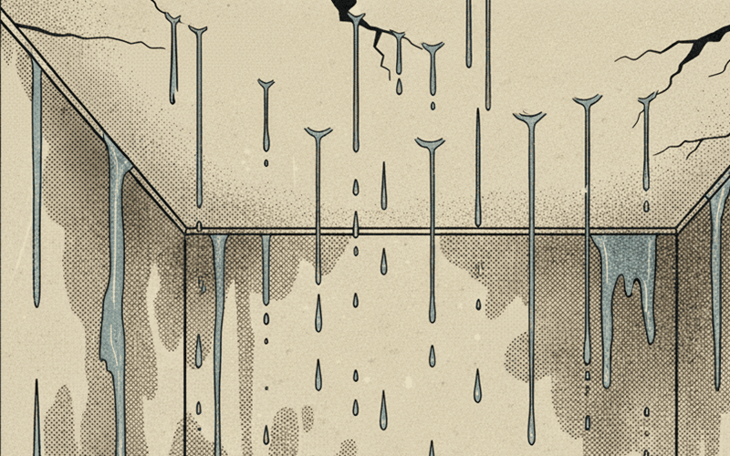 Roofer dripping ceiling | Builtin Insurance Brokers